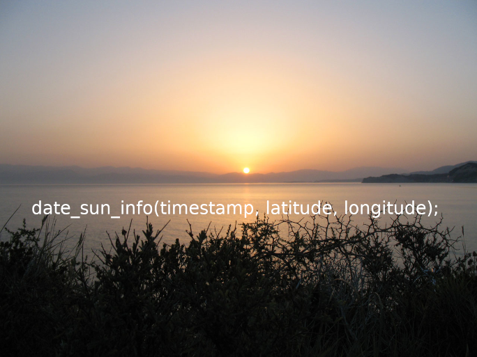Iloa Auringosta Ja Php date sun infosta
